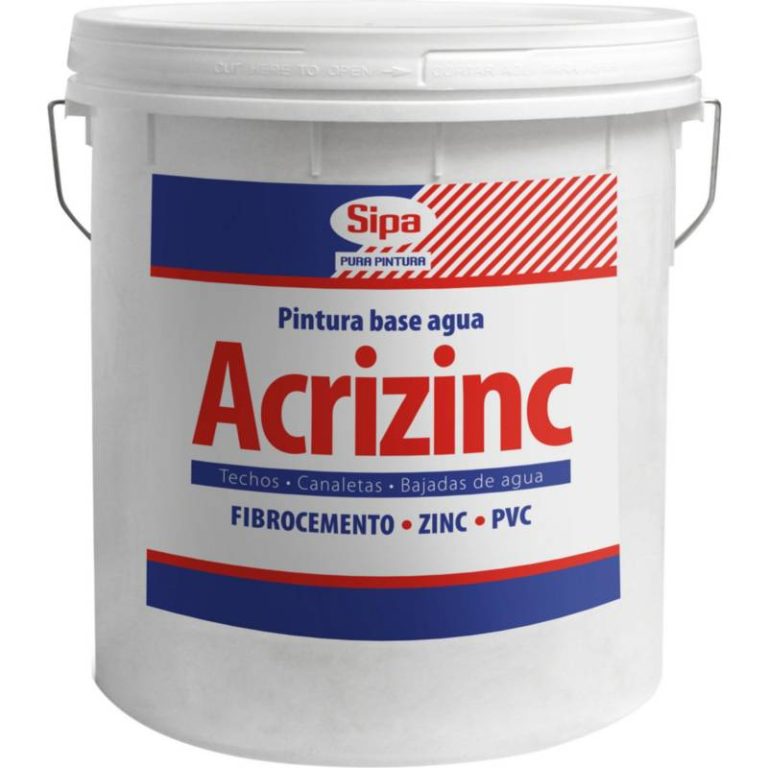 TINETA esmalte agua acrizinc negro 4GLN Sipa – Centro Ferretero AguaClima