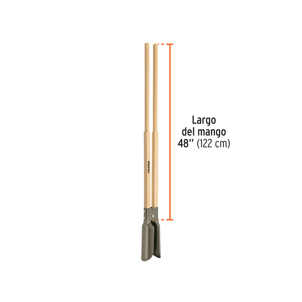 Pala ahoyadora doble mango 45″ (11973) Truper – Centro Ferretero AguaClima