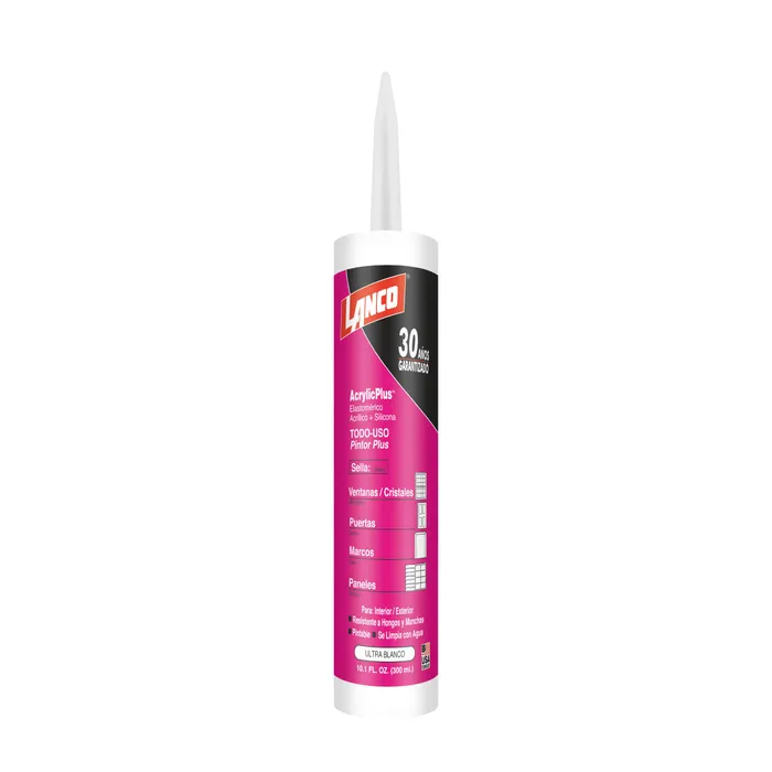 Sellador Acrilico pintable Acrylic Plus (Blanco) 300ml Lanco – Centro ...